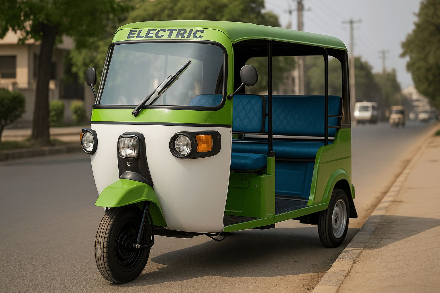 Peshawar Goes Green With Electric Rickshaws – The Real Time