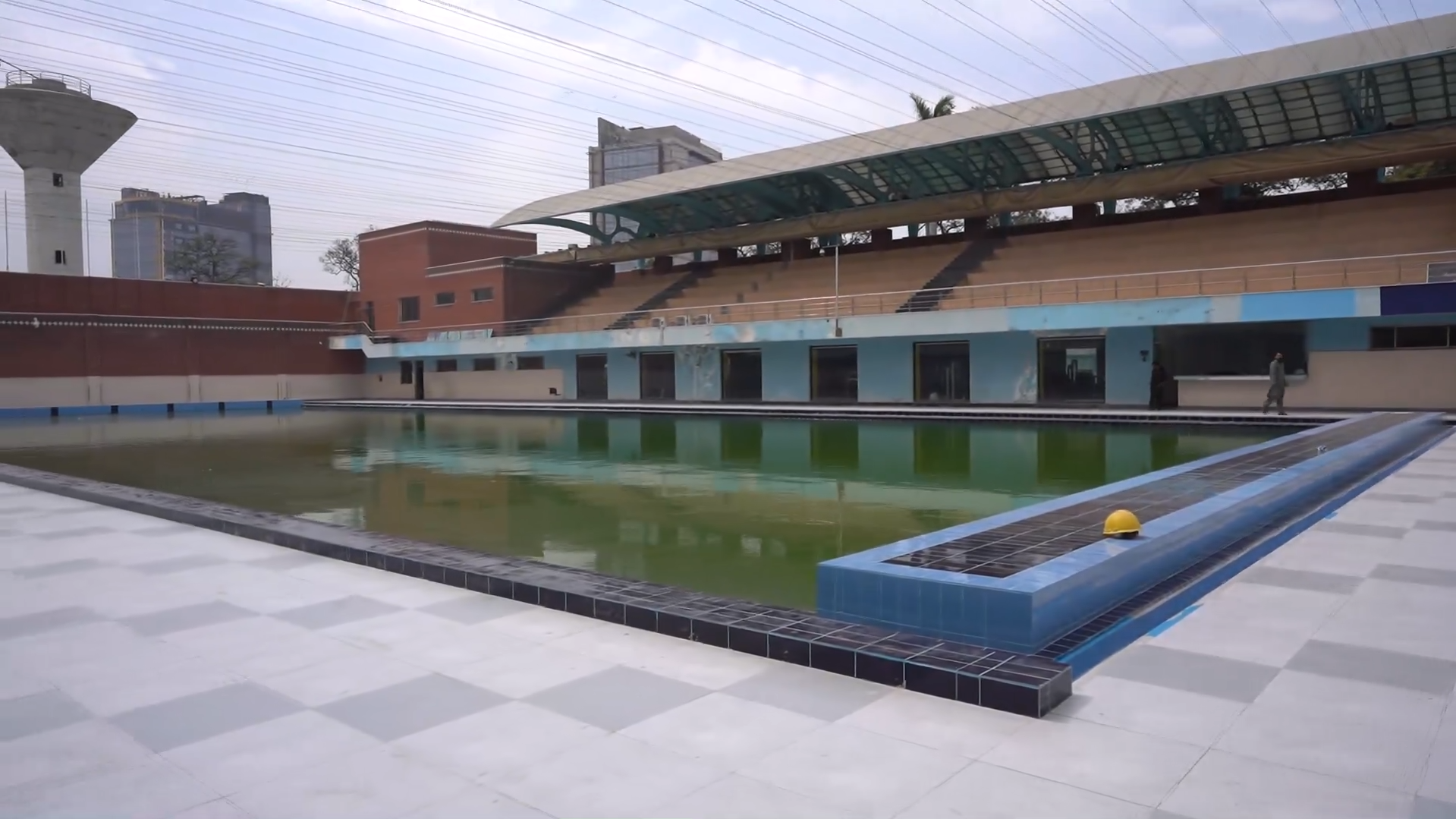 Punjab Sports Secretary reviews upgrade work at International Swimming ...