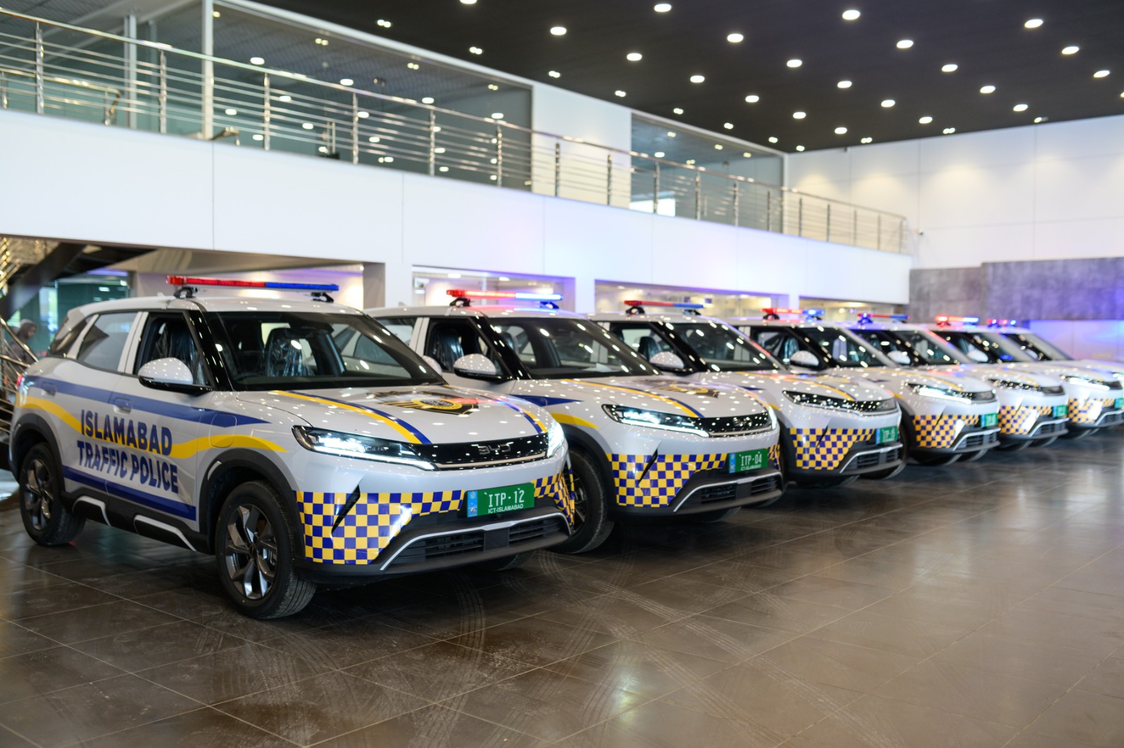 Islamabad Police adds BYD electric vehicles to fleet - The Real Time