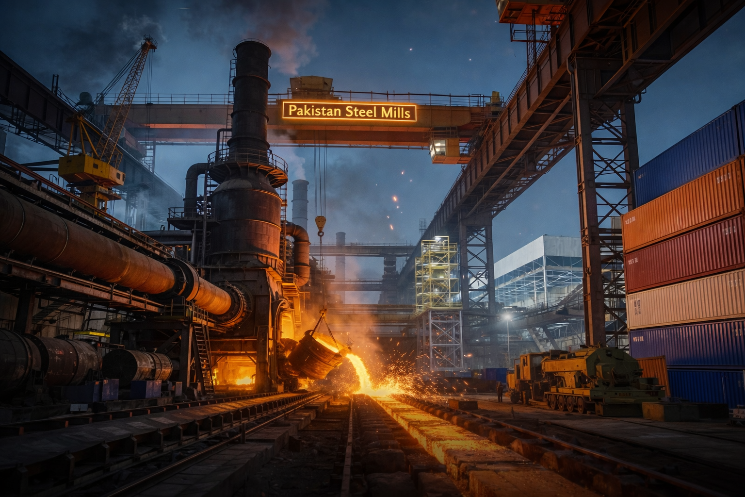 Pakistan Steel Mills targets 3 million ton capacity after revival - The ...